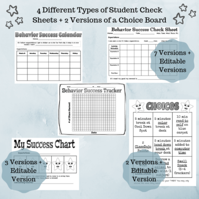 Student Behavior Check Sheets Help Develop Missing Skills * Day Made Fresh